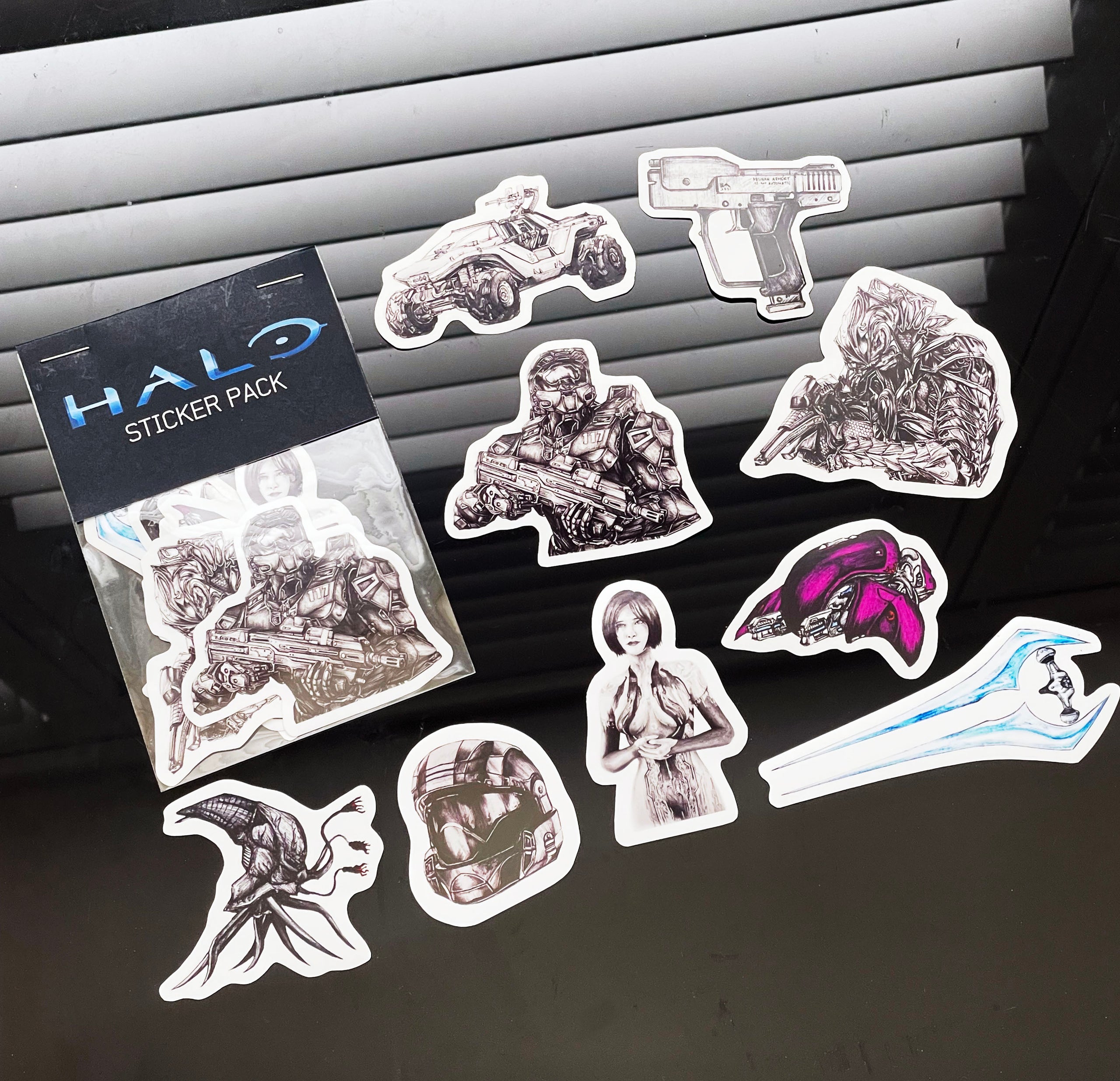 Halo Sticker Pack | Entransing Art